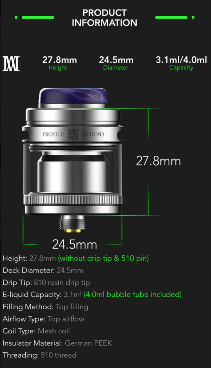 Profile Wotofo RTA