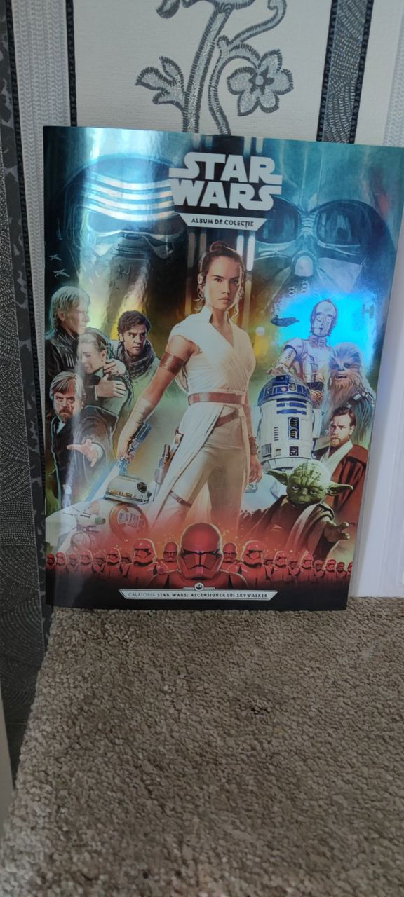 Альбом карточки звездные войны Star Wars Kaufland
