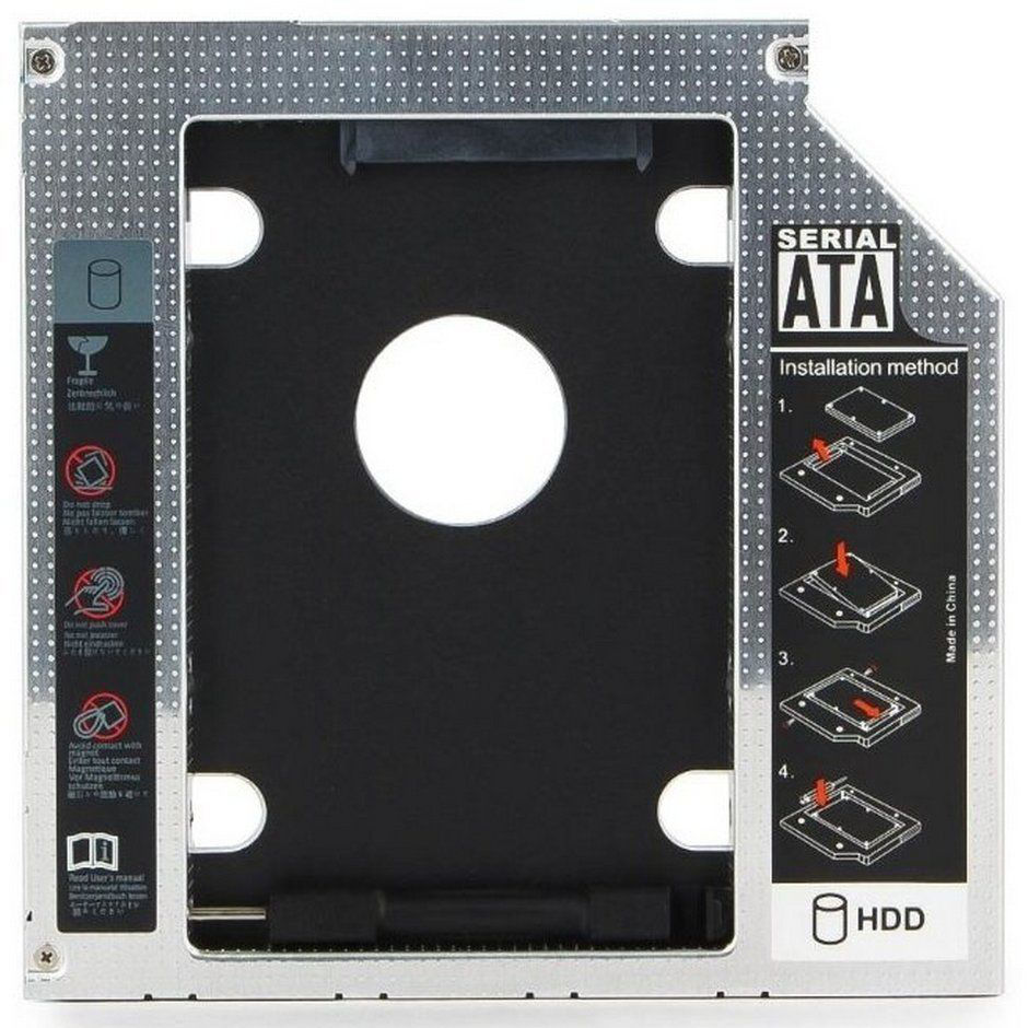 Slim Mounting Frame For 2.5'' Drive To 5.25'' Bay, For Drive Up To 9.5 ...