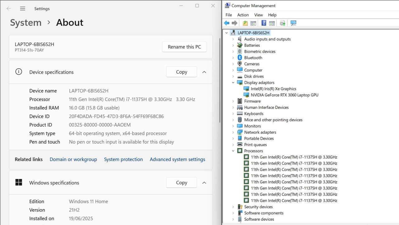 Acer Predator Triton 14 - Core I7 11375H, 16Gb Ram, RTX 3060, 1Tb SSD ...