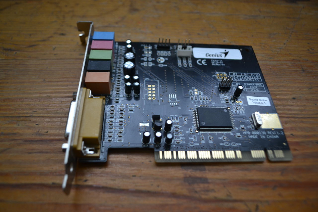 Vand placa audio genius