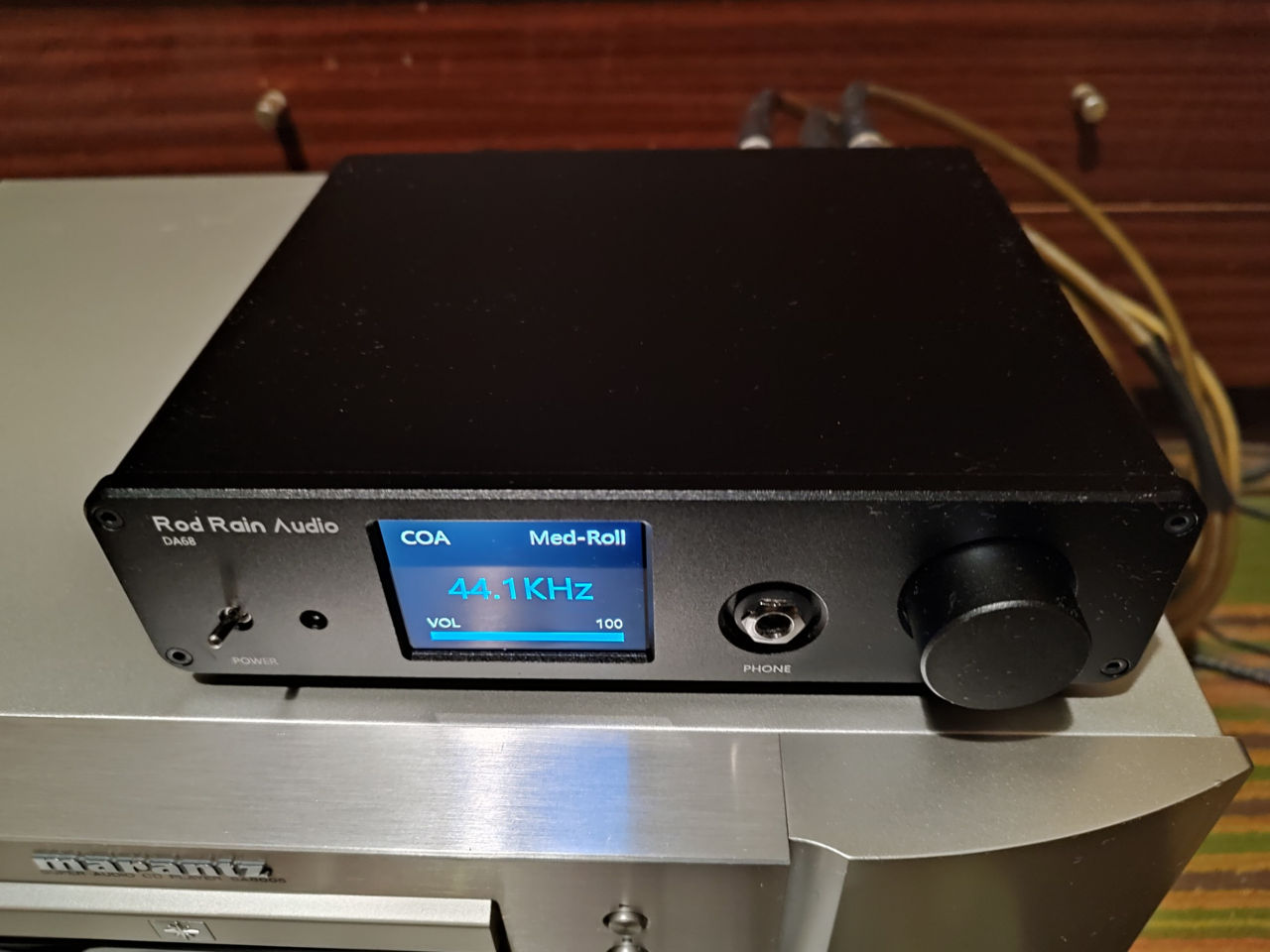 Dac Rod Rain Audio DA-68 плюс шесть Muses 03