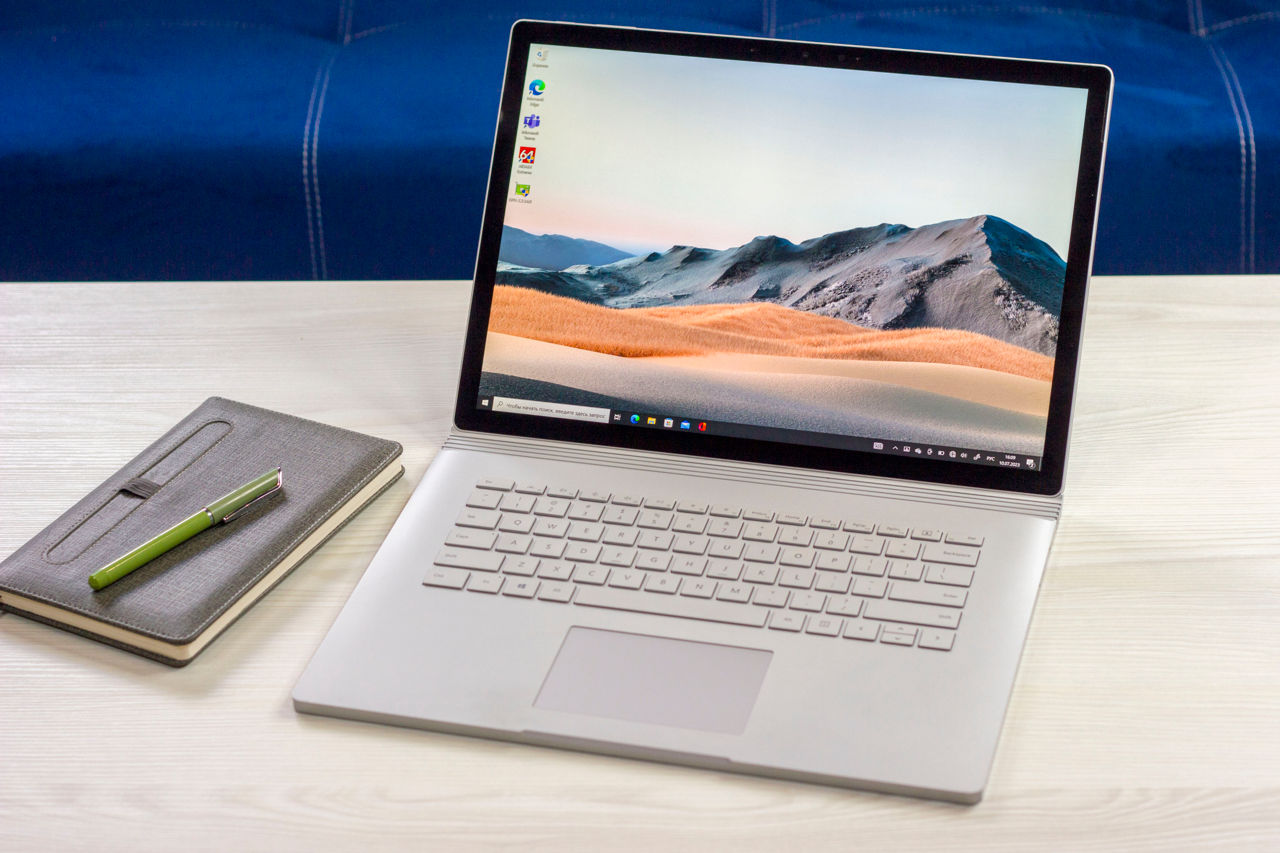 Microsoft SurfaceBook 3 15" (Core i7 1065G7/16Gb DDR4/256Gb SSD/6Gb Nvidia GTX 1660 Ti/15" 4K Touch)