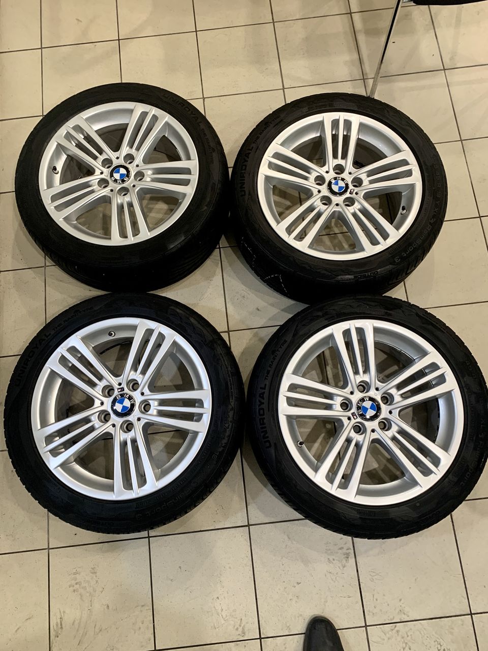 Диски BMW Style 368 R18 ET43 + Uniroyal RainSport 3