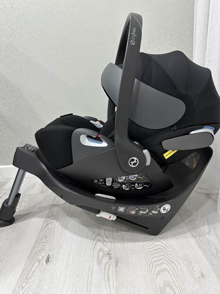 Автокресло cybex cloud Z i-size + база isofix + адаптеры