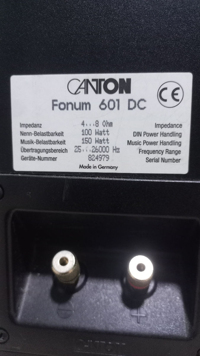 Canton Fonum 601 DC