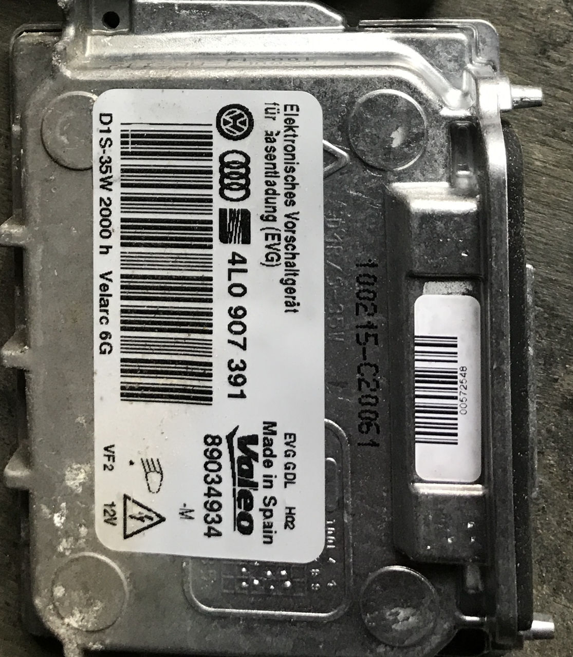 Xenon Блок Розжига D1s Valeo 4l0907391