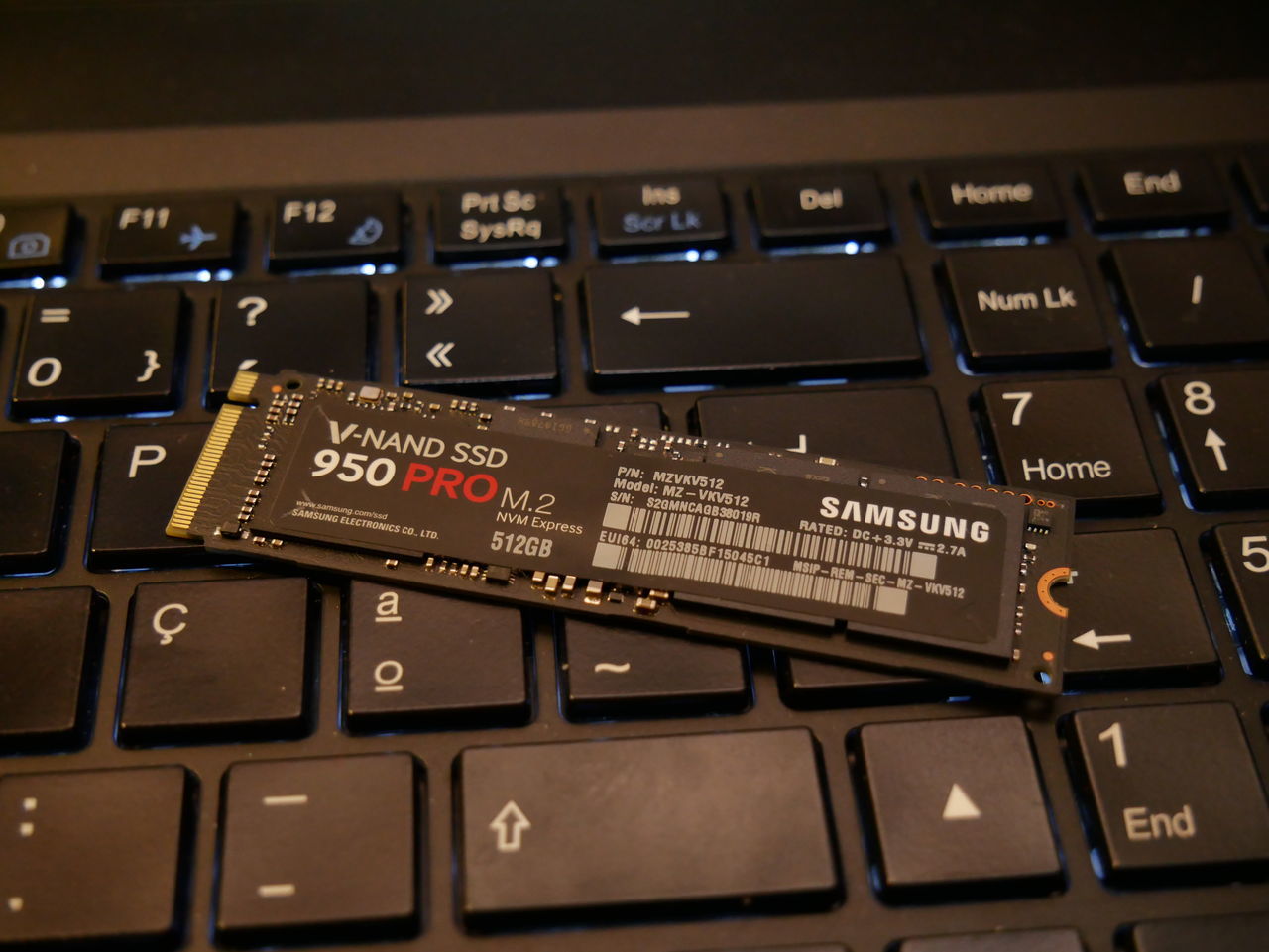 Samsung 950 PRO V-Nand SSD 512 Gb M.2