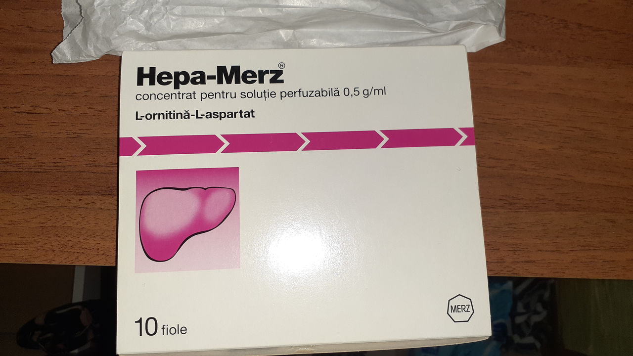 Hepa merz 10 fiole valabile pina in 2024