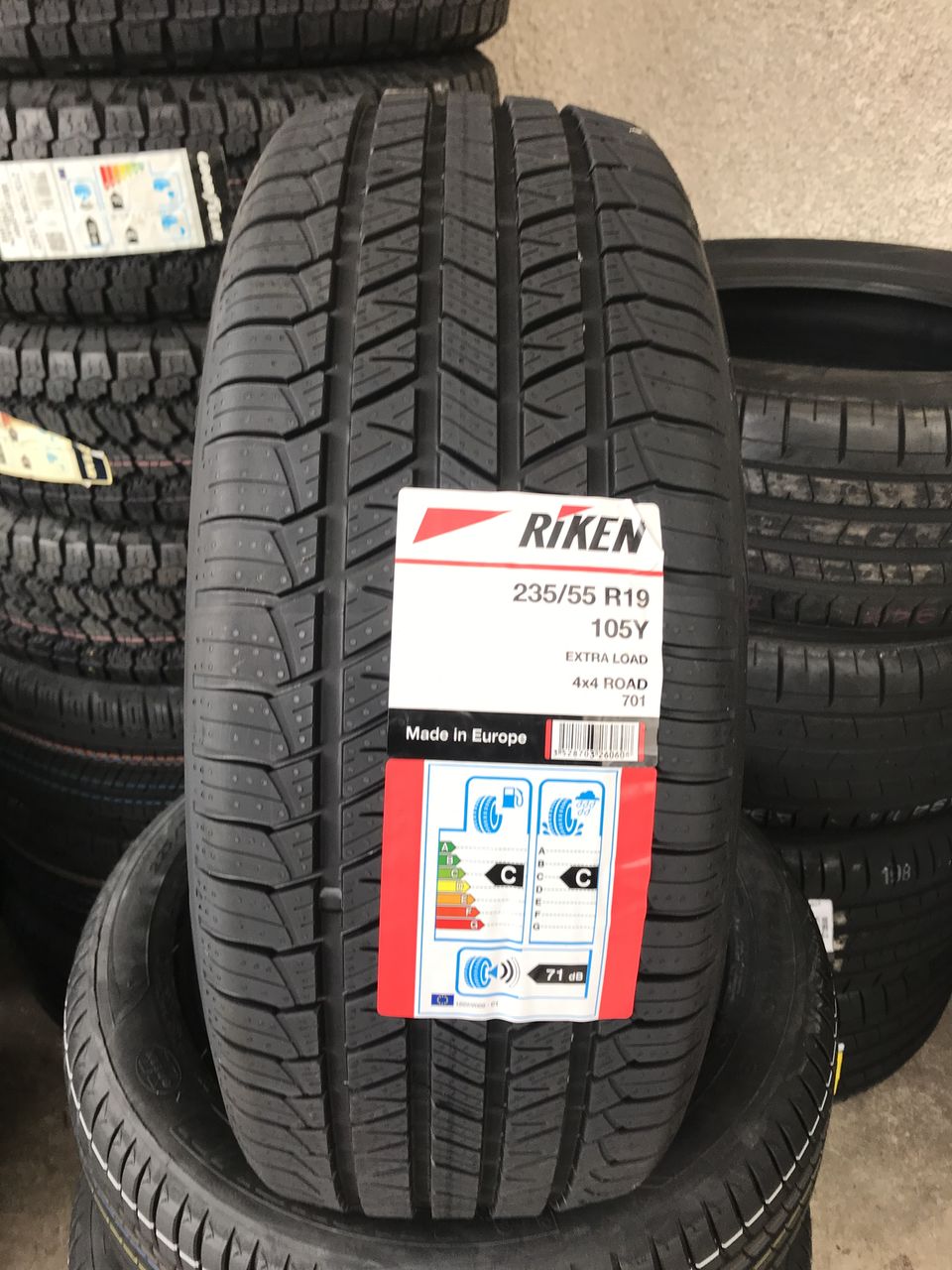 235/55 R19 4x4 Riken Road 701 (Michelin Group)/ Доставка, livrare toata ...