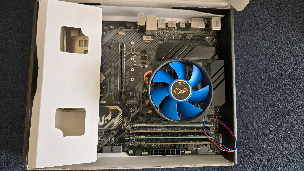 Набор комплектующих AM4 (Motherboard, CPU, Ram, Cooler)