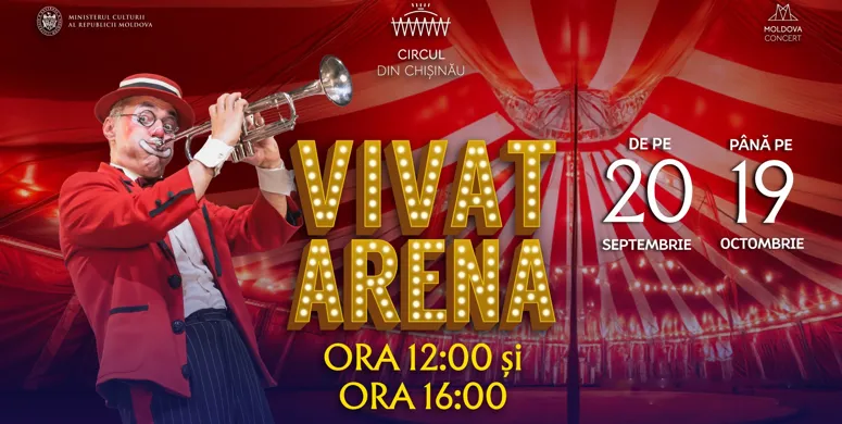 Circul: VIVAT ARENA | În perioada 20 septembrie 2025 - 19 octombrie 2025, bilete online pe ...