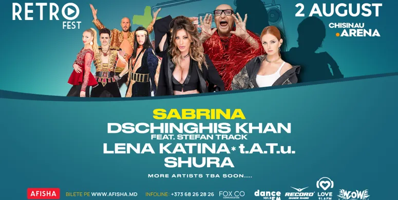 Evenimente Chisinau 2025: cumpară bilete on-line la evenimente in Moldova