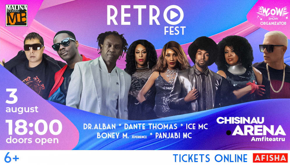Retro Fest bilete pe afisha.md