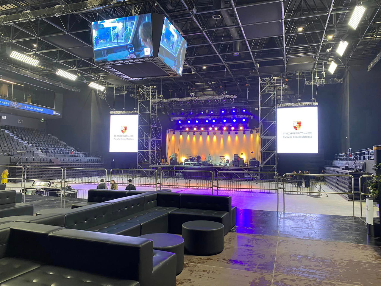 Primele imagini: Cum arată Chișinău Arena înainte de inaugurare