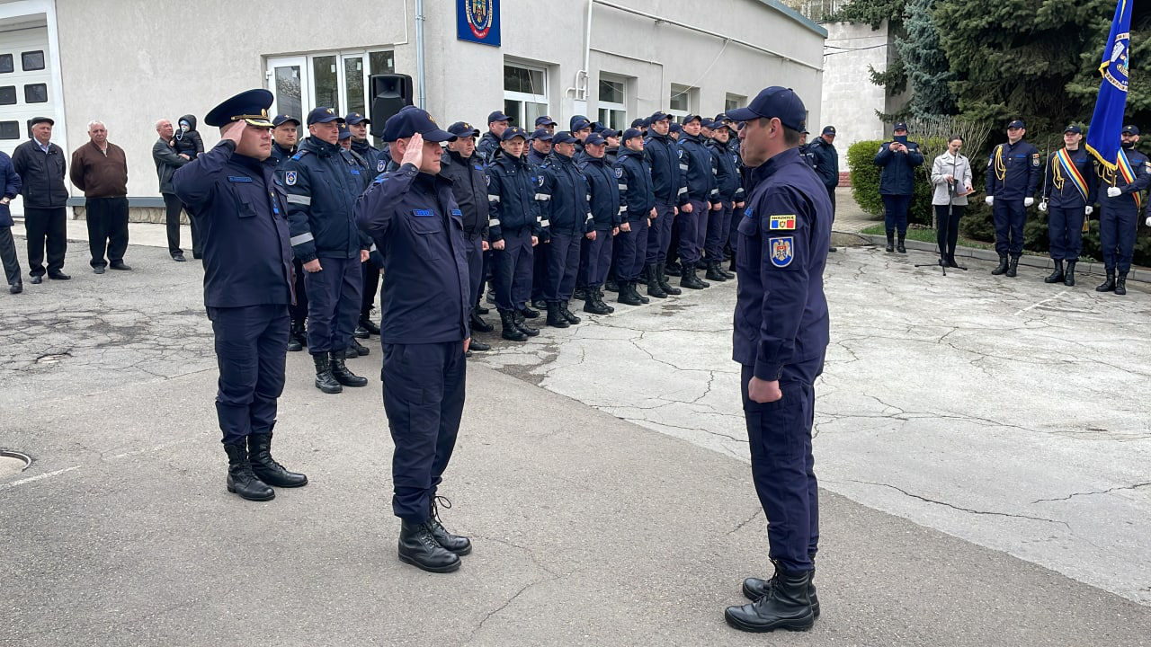 Ceremonie festivă la IGSU: Câți salvatori și pompieri are R. Moldova