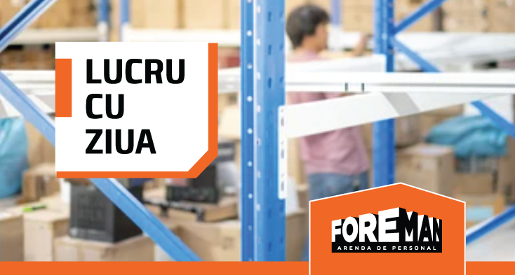 Lucrează câteva zile Montor rafturi - salariu achiat la sfârșitul zilei!