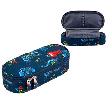 Penar școlar St.RIGHT 56729 Penar 23X9.5X6cm Colour Pads, textil ...