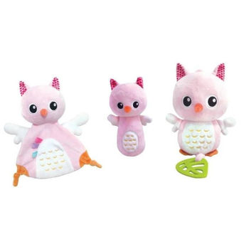 Jucărie de pluș Noriel INT6382 Bebe Bufnitele Prietenoase Roz cumpăra ...