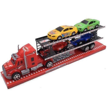 Mașină Richi 31747 trailer cu inertie in set cu 4 masini cumpăra la ...