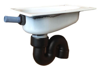 Vas WC Santek Vas turcesc din otel cu scurgere, in set cumpăra la preț ...