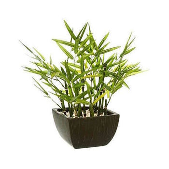 Plantă artificială Promstore 51993 Floare artificiala Bambus, 35cm in ...