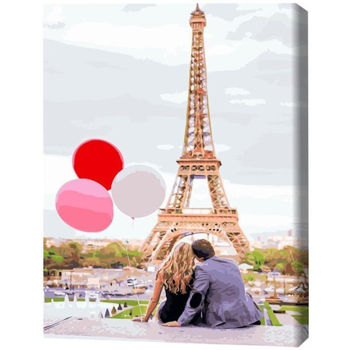 Tablou pe numere BrushMe PGX4886FC 40x50 сm (fără cutie) Dragoste ...