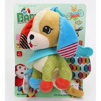 Jucărie cu pandantiv Hola Toys 13065 zornaitoare catelus cumpăra la ...