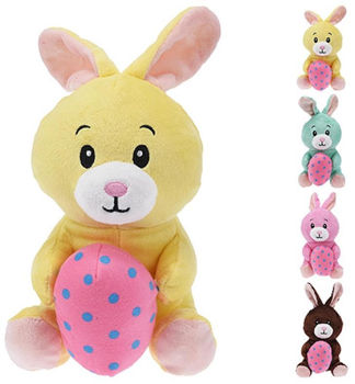 Jucărie de pluș Promstore 54867 Jucarie de plus Iepure cu ou 20cm ...