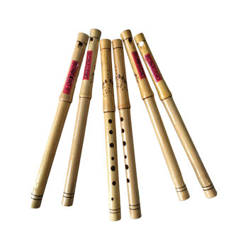 Instrument muzical de suflat Bon Audio Fluier lemn acordaj re major ...