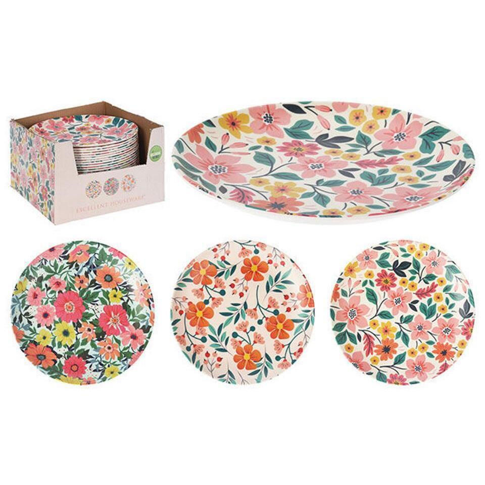 Farfurie Excellent Houseware 50749 Spring Flower 20cm, пластик cumpăra ...