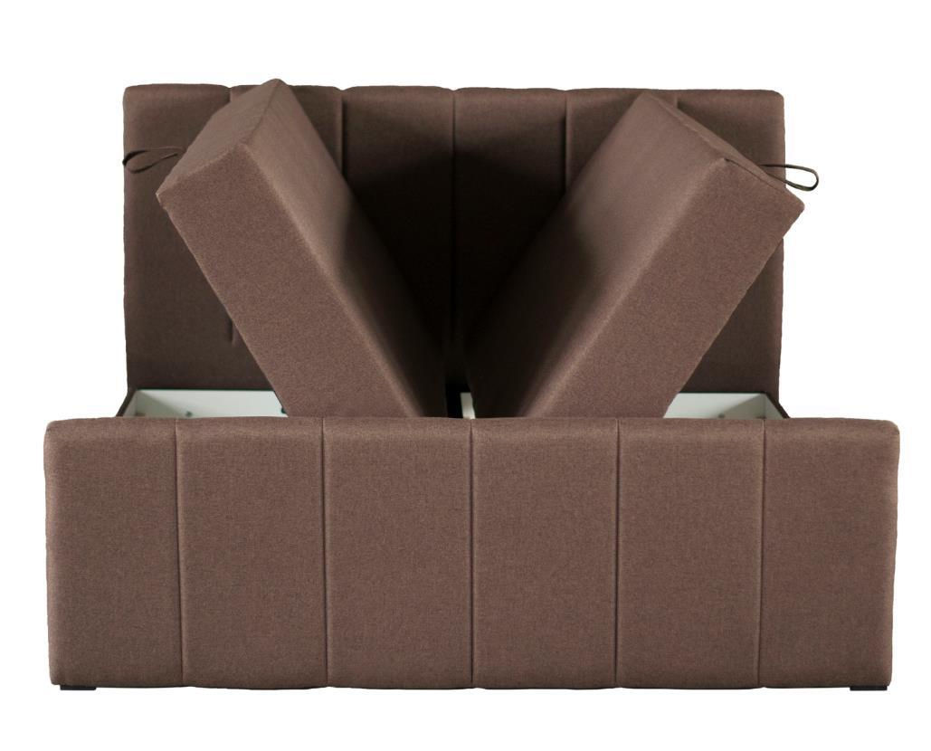Pat Mobhaus Star Boxspring 140x200 (Brown) cumpăra la preț mic în ...