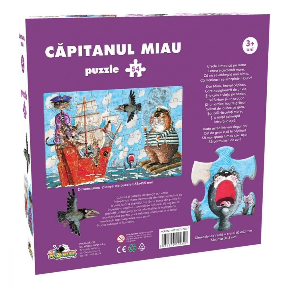Puzzle Noriel NOR2327 Puzzle 54 pcs Capitanul Miau cumpăra la preț mic ...