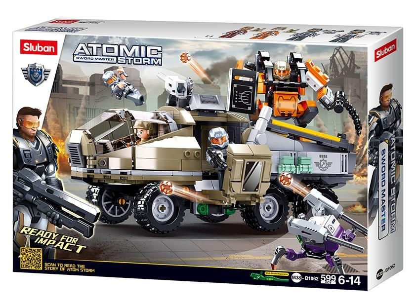 Set de construcție Sluban B1062 Atomic Storm - Evadarea cumpăra la preț mic în Chișinău, Bălți ...