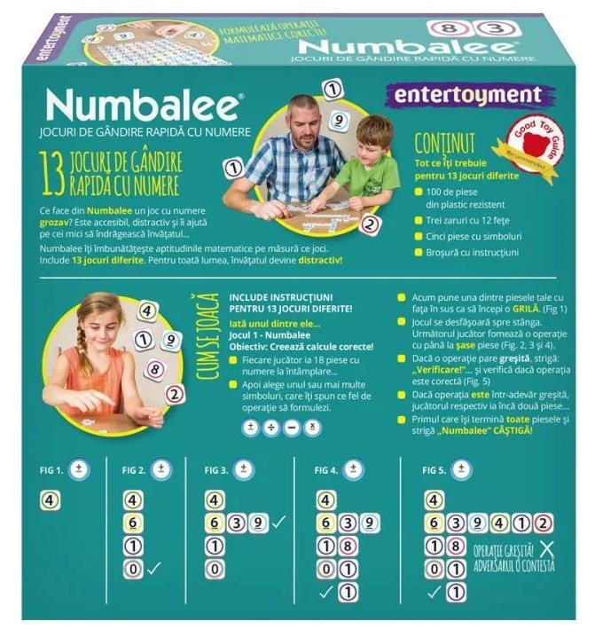 Joc educativ de masă Noriel INT_N0465 Games Numbalee cumpăra la preț ...