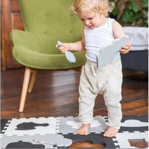 Complex de joacă pentru copii BabyOno 0394 02 Puzle moale Transport 10 ...