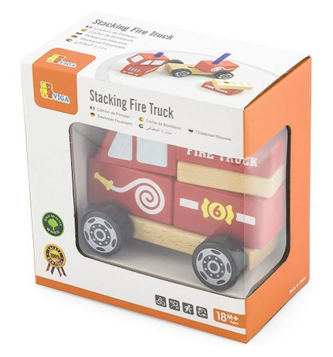 Jucărie Viga 50203 Stacking Fire Truck cumpăra la preț mic în Chișinău ...