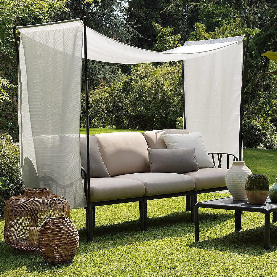 Set mobilier de grădină Nardi KOMODO OMBRA 2 ANTRACITE velo white 40407 ...