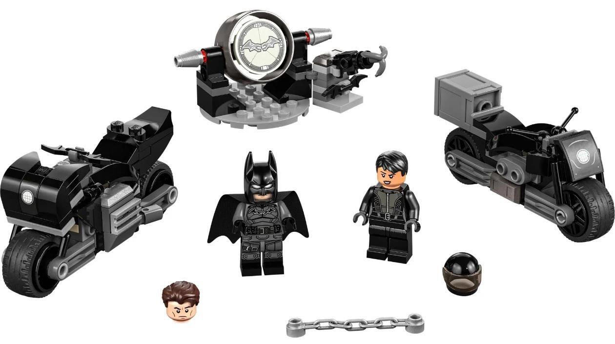 Set de construcție Lego 76179 Batman & Selina Kyle Motorcycle Pursuit ...