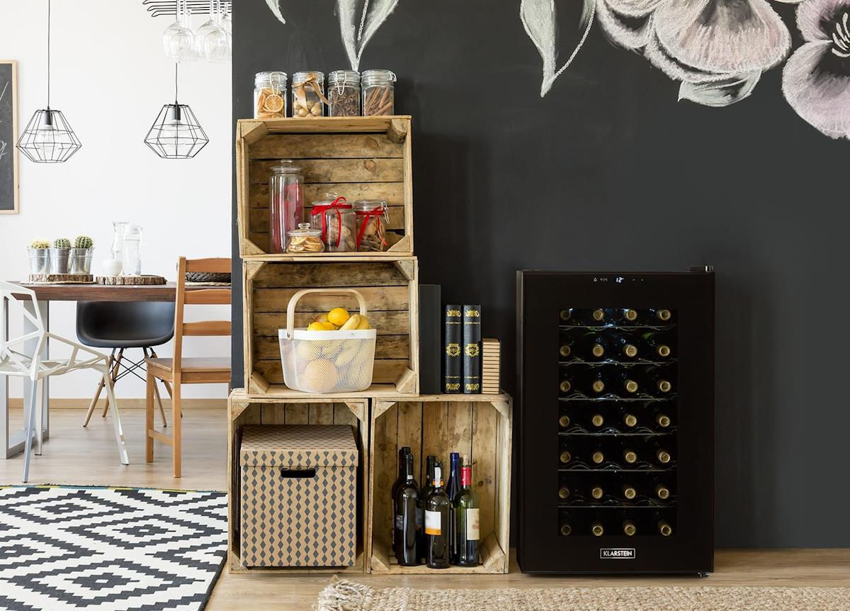 Frigider pentru vin Klarstein Barolo 28 Uno (Black) cumpăra la preț mic ...