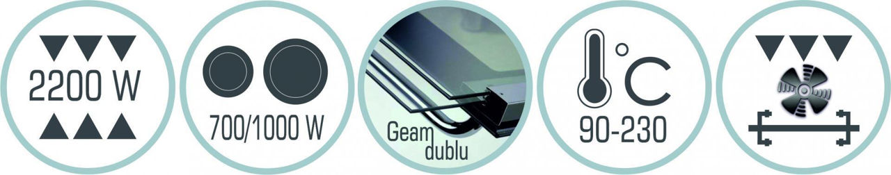 Mini cuptor electric Albatros A63BPRC2 Black cumpăra la preț mic în ...