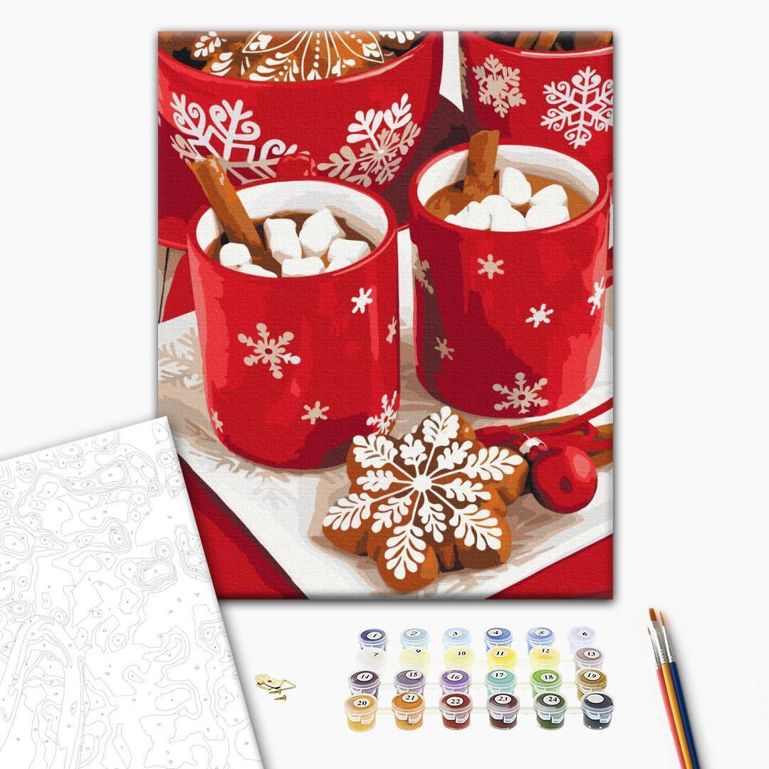 Tablou pe numere BrushMe BS52726 (în cutie) Cacao de zăpadă cumpăra la preț mic în Chișinău ...