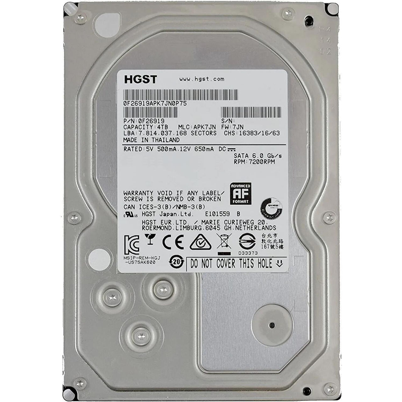 Disc rigid intern HDD Hitachi HUS724040ALE640-NP cumpăra la preț mic în ...