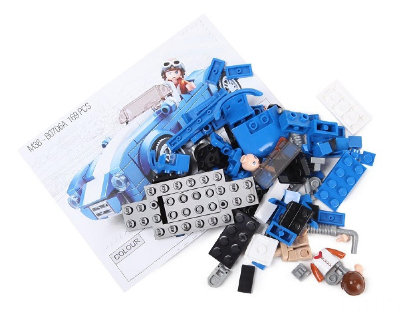 Set de construcție Sluban B0706A MODEL BRICKS COBRA GT 40 cumpăra la ...