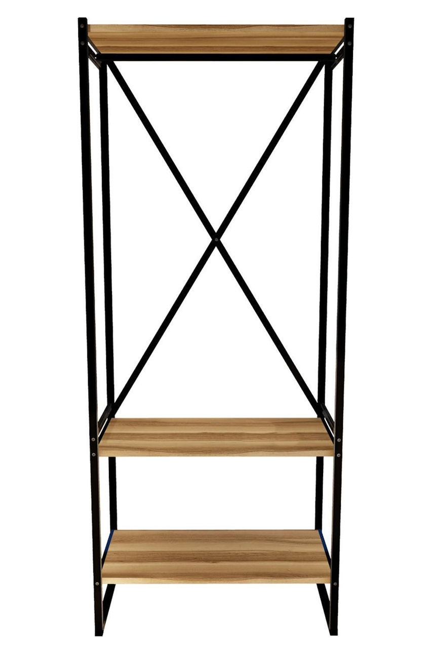 Cuier pentru haine Fabulous Metal Coat Stand Walnut/Black cumpăra la ...