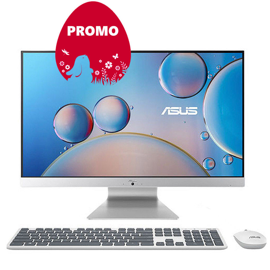 Компьютер моноблок 27 ASUS AIO M3700 White, AMD Ryzen 5 5500U 2.1-4GHz ...