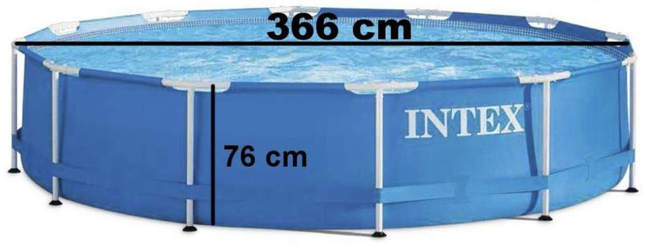 Piscină cu cadru Intex 28210 cumpăra la preț mic în Chișinău, Bălți ...