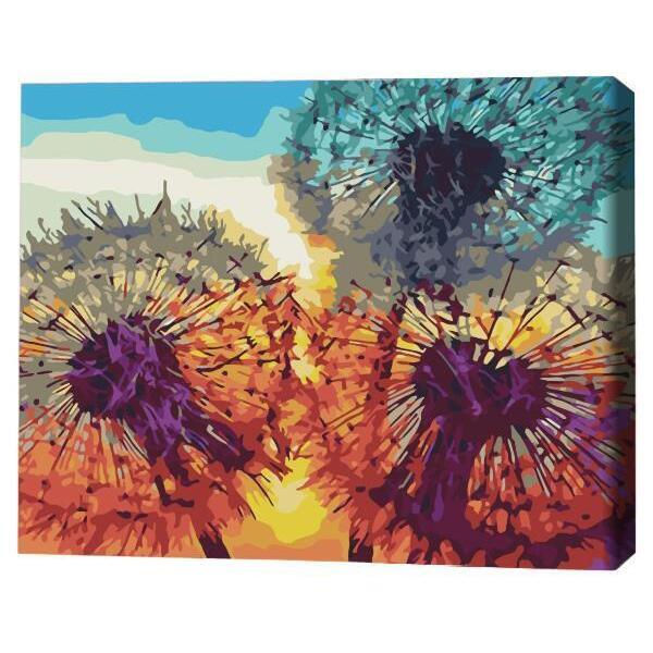 Tablou pe numere BrushMe BS35646 40x50cm (în cutie) Păpădii la apus cumpăra la preț mic în ...