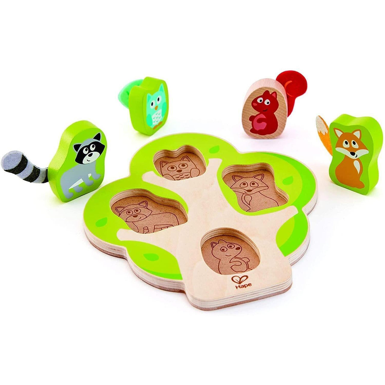 Puzzle Hape E1616A WHO-S IN THE TREE PUZZLE cumpăra la preț mic în ...