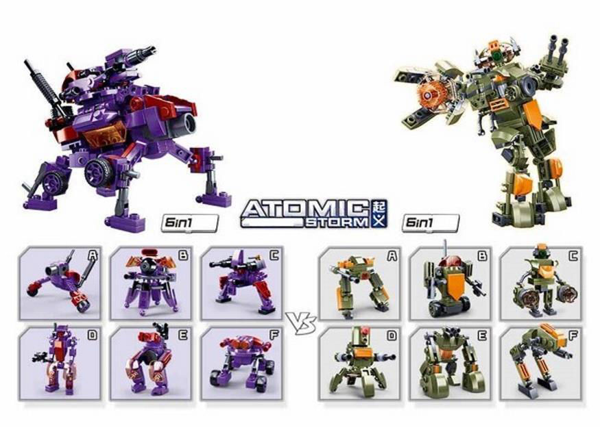 Конструктор Sluban B0915 Atomic Storm Uprising 12in2 в наличии купить от maximum.md быстро с ...